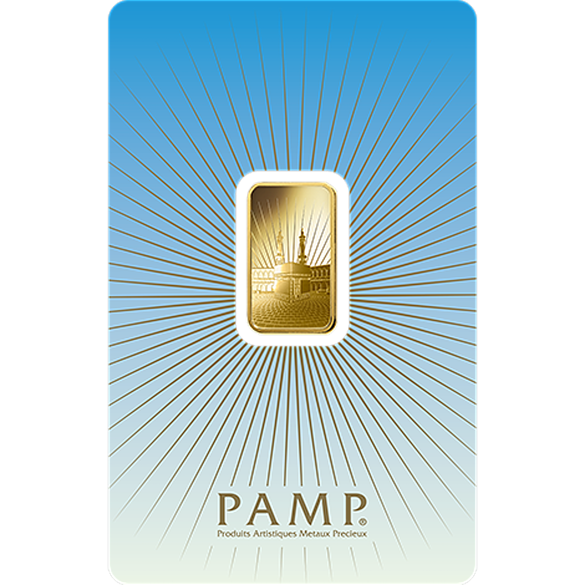 Buy 5 Gram PAMP Faith Series Gold Bullion Bar - Ka´Bah Mecca