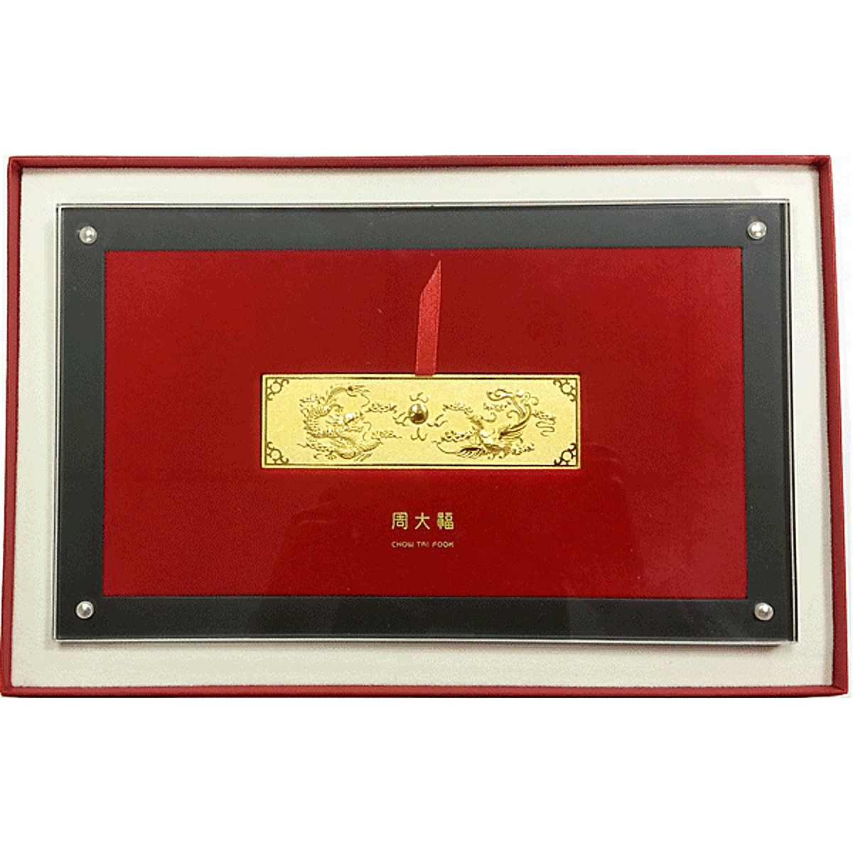 Buy 112 Gram Chow Tai Fook Dragon & Phoenix Gold Bullion Bar