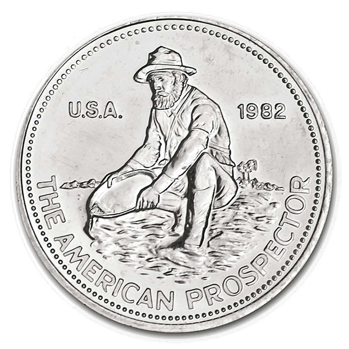 Engelhard Prospector Silver Rounds - 1 oz