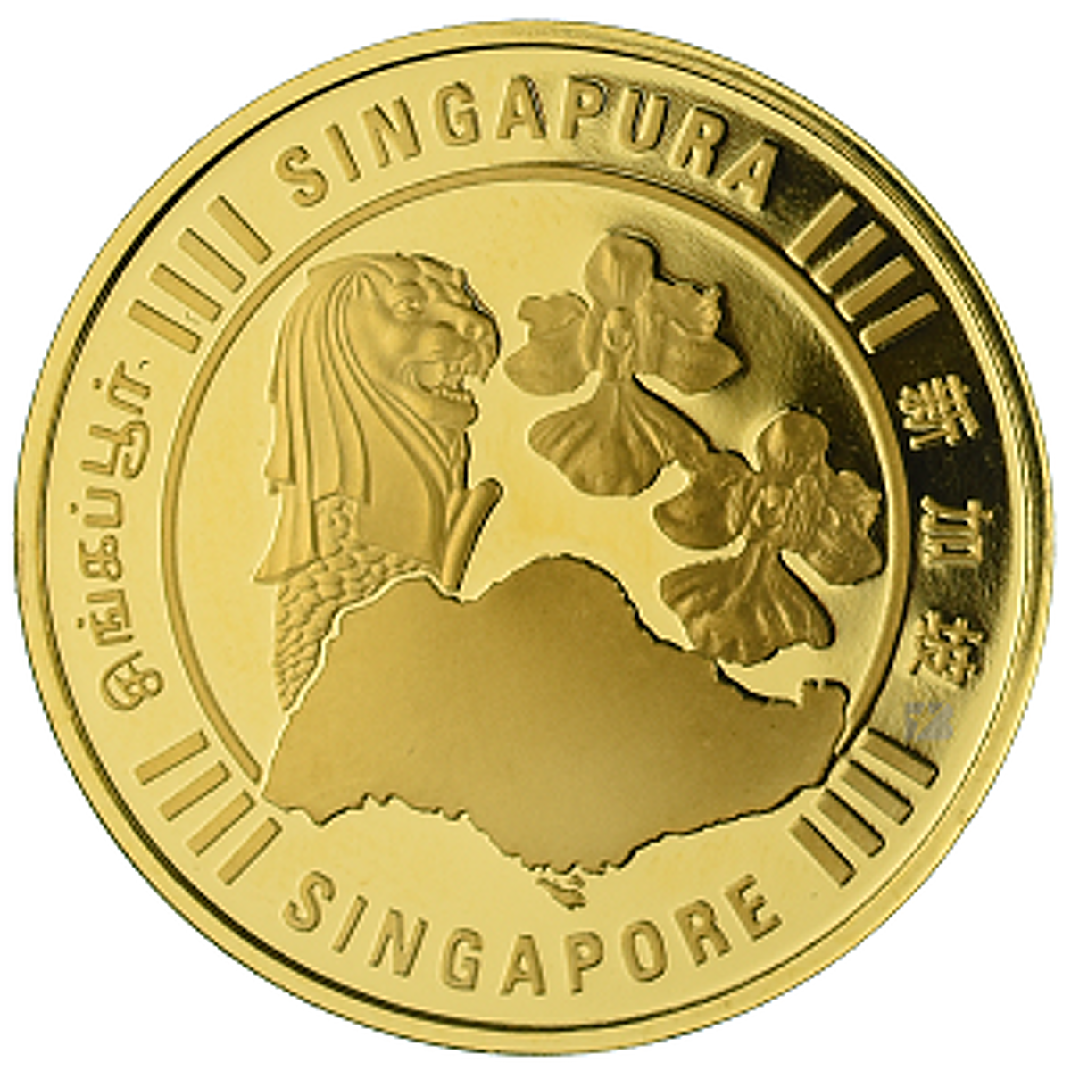 Buy 1 oz Singapore Merlion Gold Bullion Round