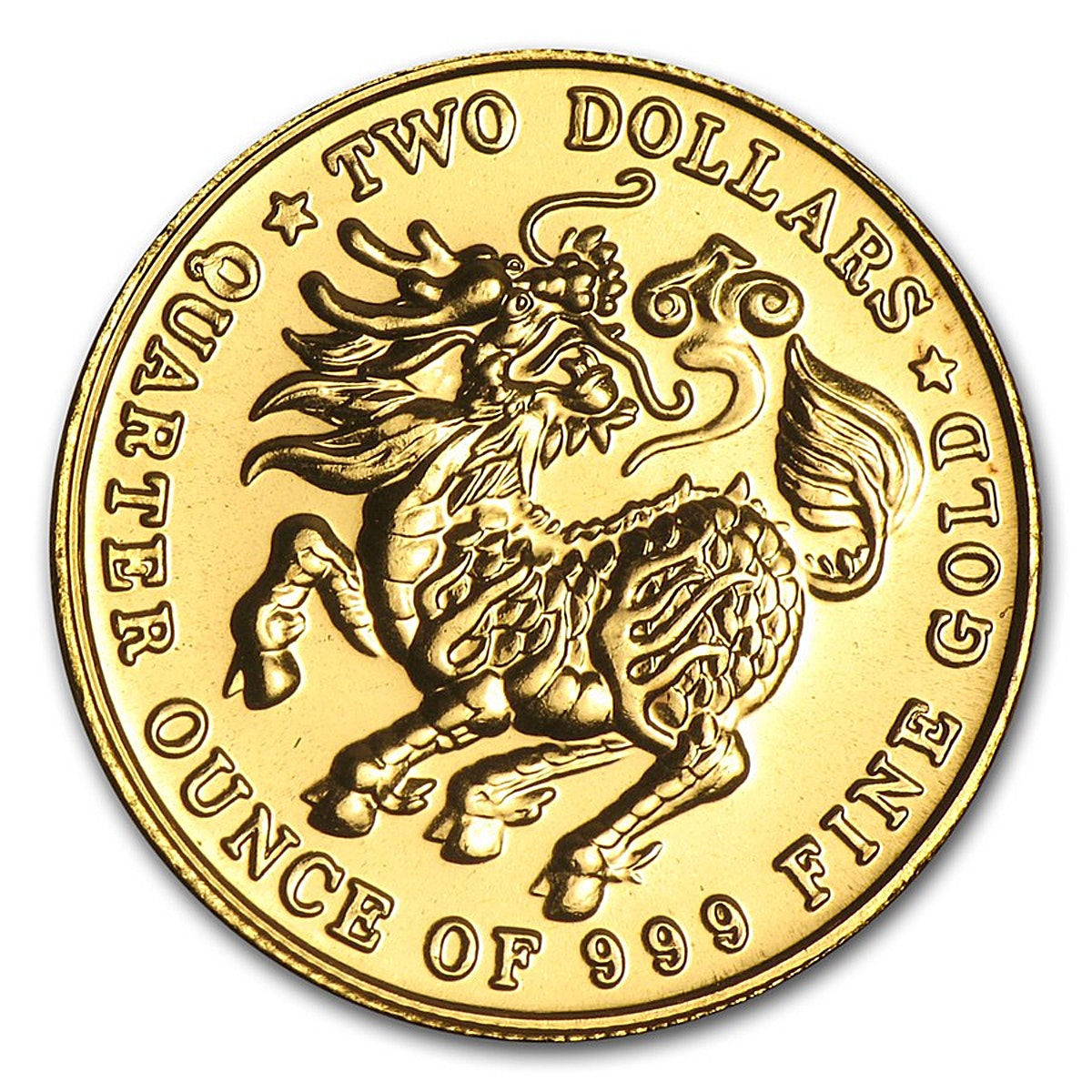 Singapore Gold Qilin Various Years - Proof - Circulated in Good ...