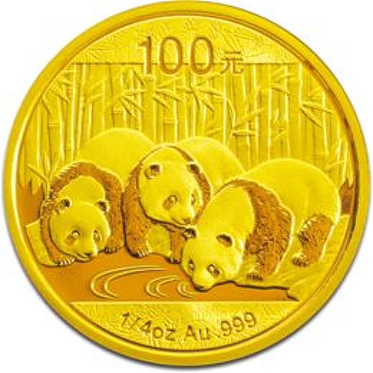 Chinese Gold Panda 2013 - 1/4 oz - BullionStar Singapore