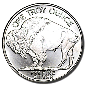 Buy 1 oz Buffalo Silver Bullion Round