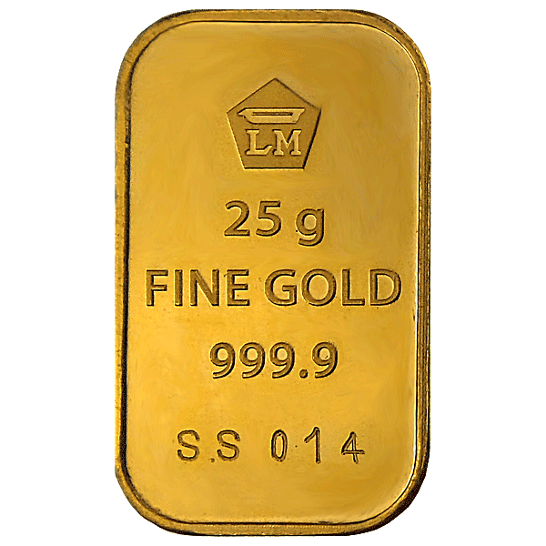 Buy Logam Mulia gold bar - 25 g | Indonesian gold bars