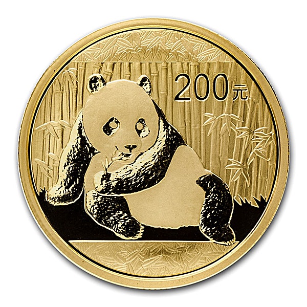 Chinese Gold Panda 2015 - 1/2 oz - BullionStar Singapore