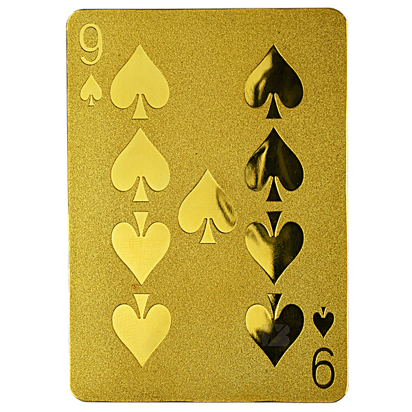 24 karat Gold Playing Card - 67.42 gram - BullionStar
