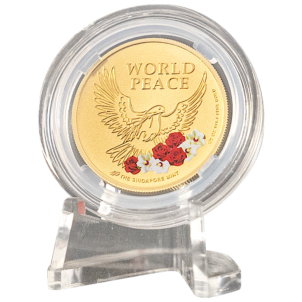 2018 1/2 oz Gold Singapore Mint Trump-Kim Summit Proof Coin (Pre-Owned ...