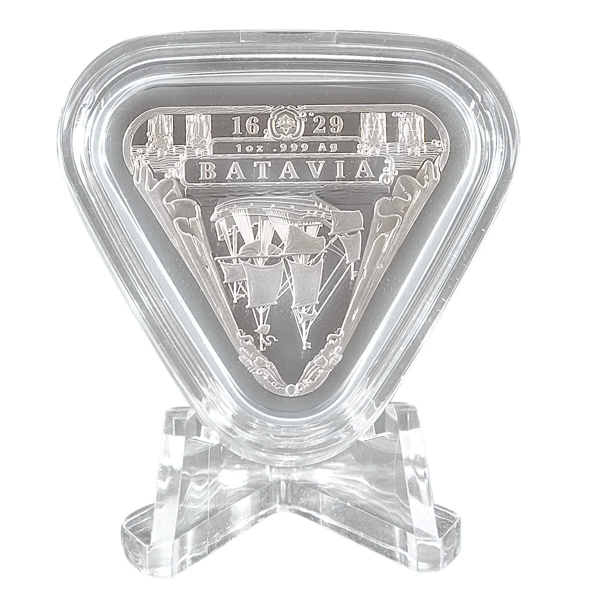 2019 1 oz Australian Silver Batavia Shipwreck Coin (Pre-Owned in Good ...