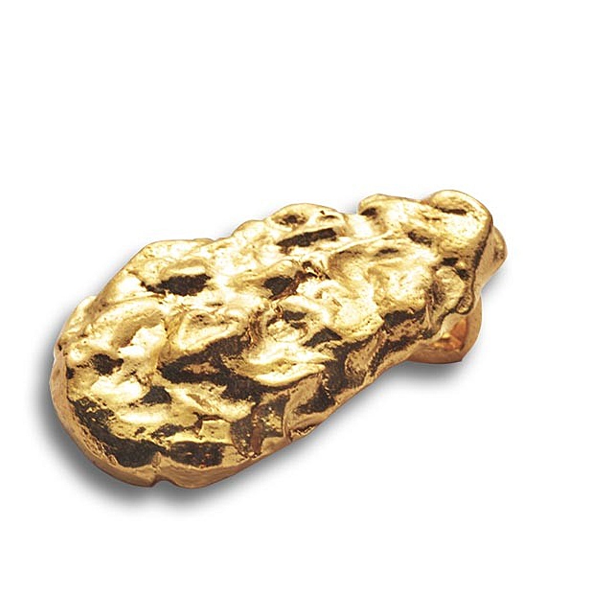 Degussa Gold Nugget Pendant 10 G