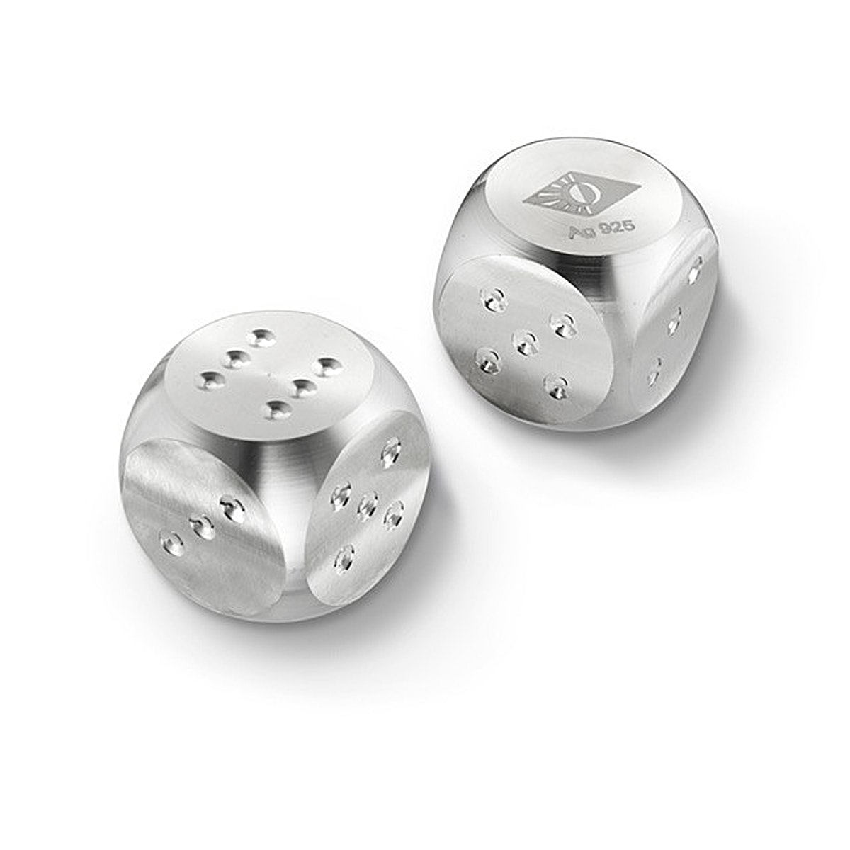 Degussa Silver Dice - 2 Piece Set