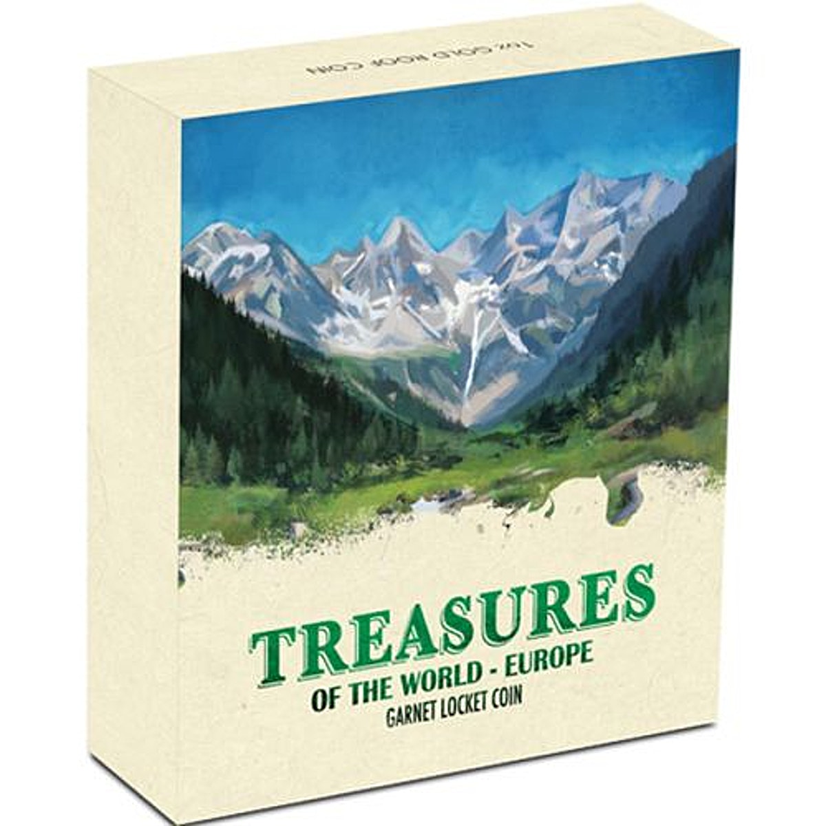 Australian Gold Treasures of the world 2013 - Garnet - 1 oz