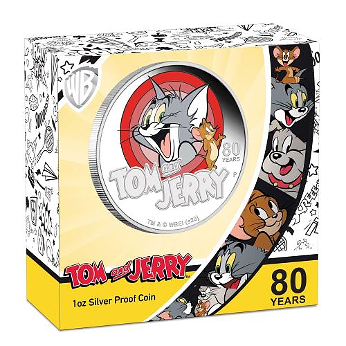 Australian Silver Tom and Jerry 2020 - 1 oz