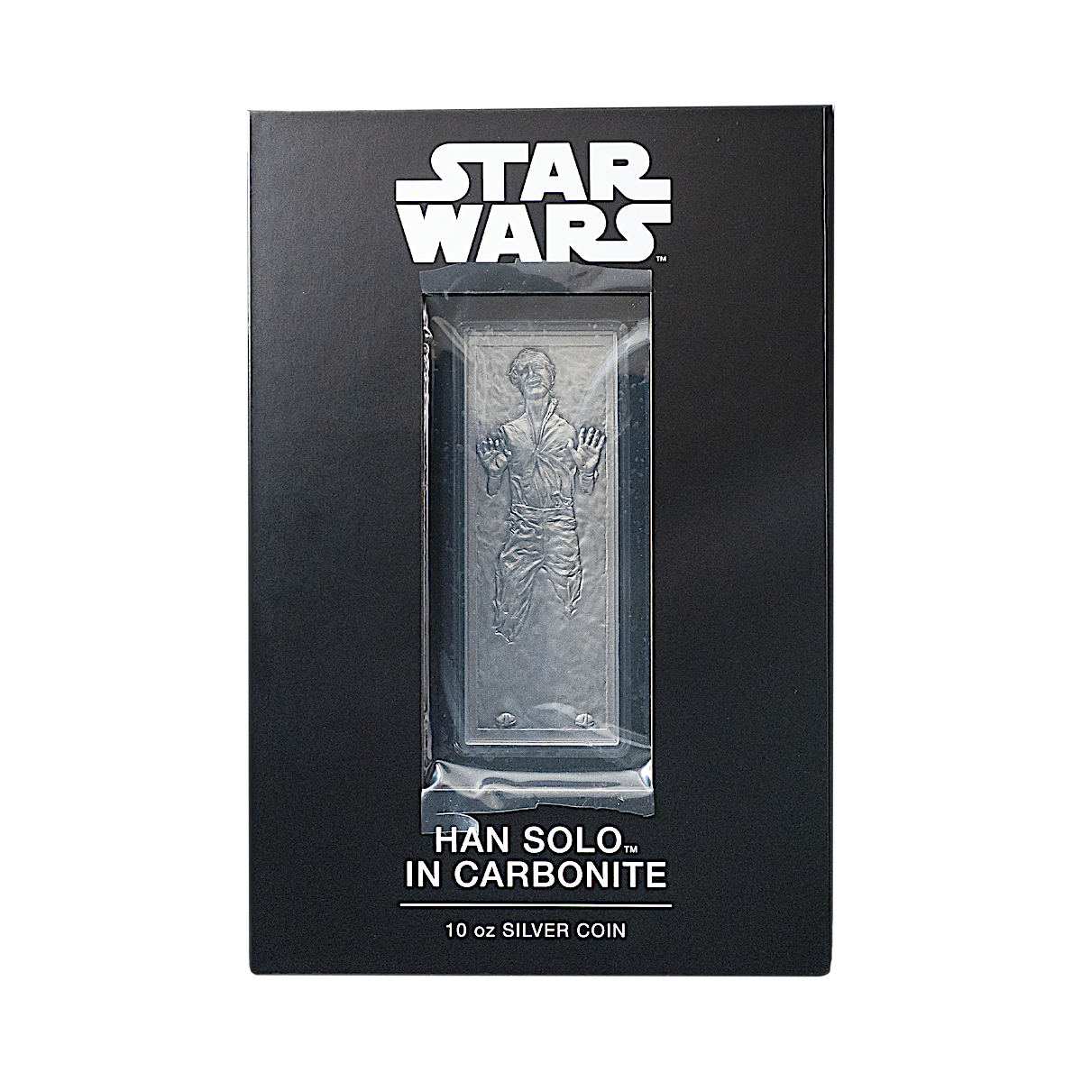 2022 10 oz Niue Silver Han Solo in Carbonite Bar