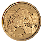 Buy 2022 1/4 oz Singapore Mint Lunar Series "Year of the Tiger" Gold ...