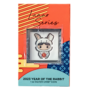 1 pc of 1 oz 2023 Niue Silver Chibi Collection Lunar Series "Year of ...