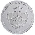 2023 3 oz Palau Silver Ferryman of the Dead "Charon" Coin