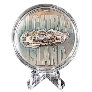 1 pc of 3 oz 2023 Cook Islands Silver Famous Islands "Alcatraz" Coin ...