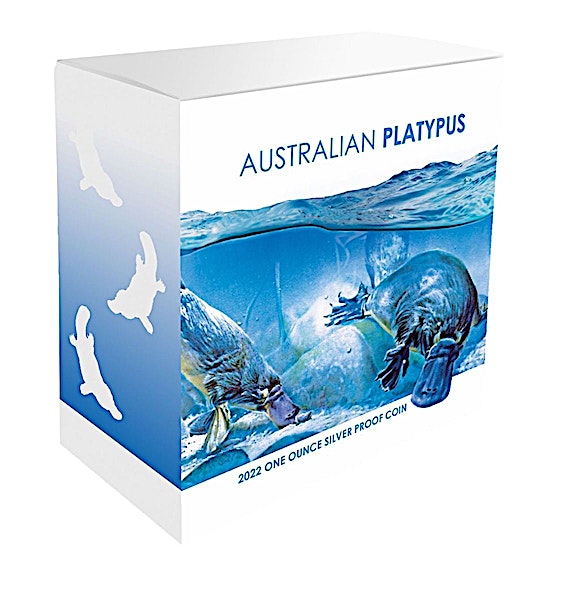 Niue Silver Platypus 2022 - Proof - 1 oz - BullionStar