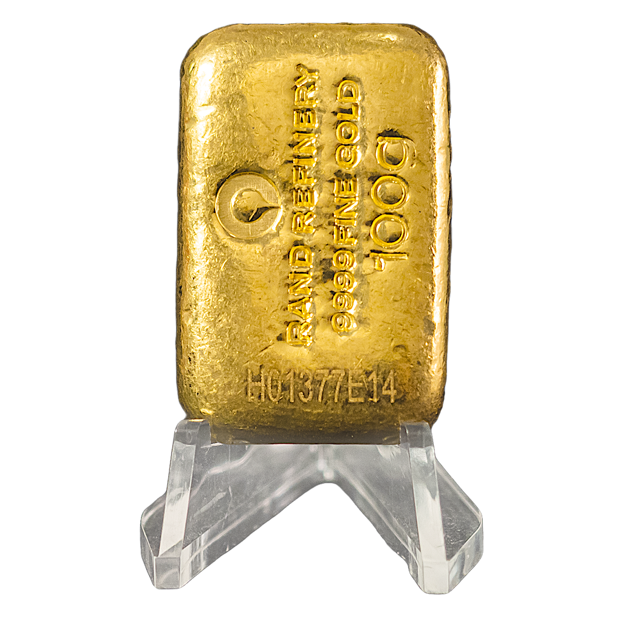 100 gram Rand Refinery Gold Cast Bar