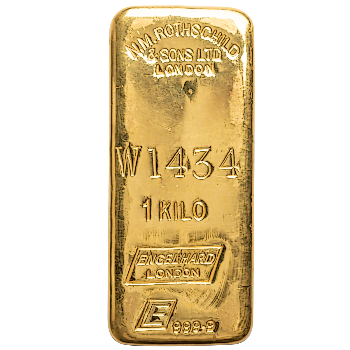 Buy 1 Kilogram N M Rothschild and Sons Ltd Gold Bullion Bar