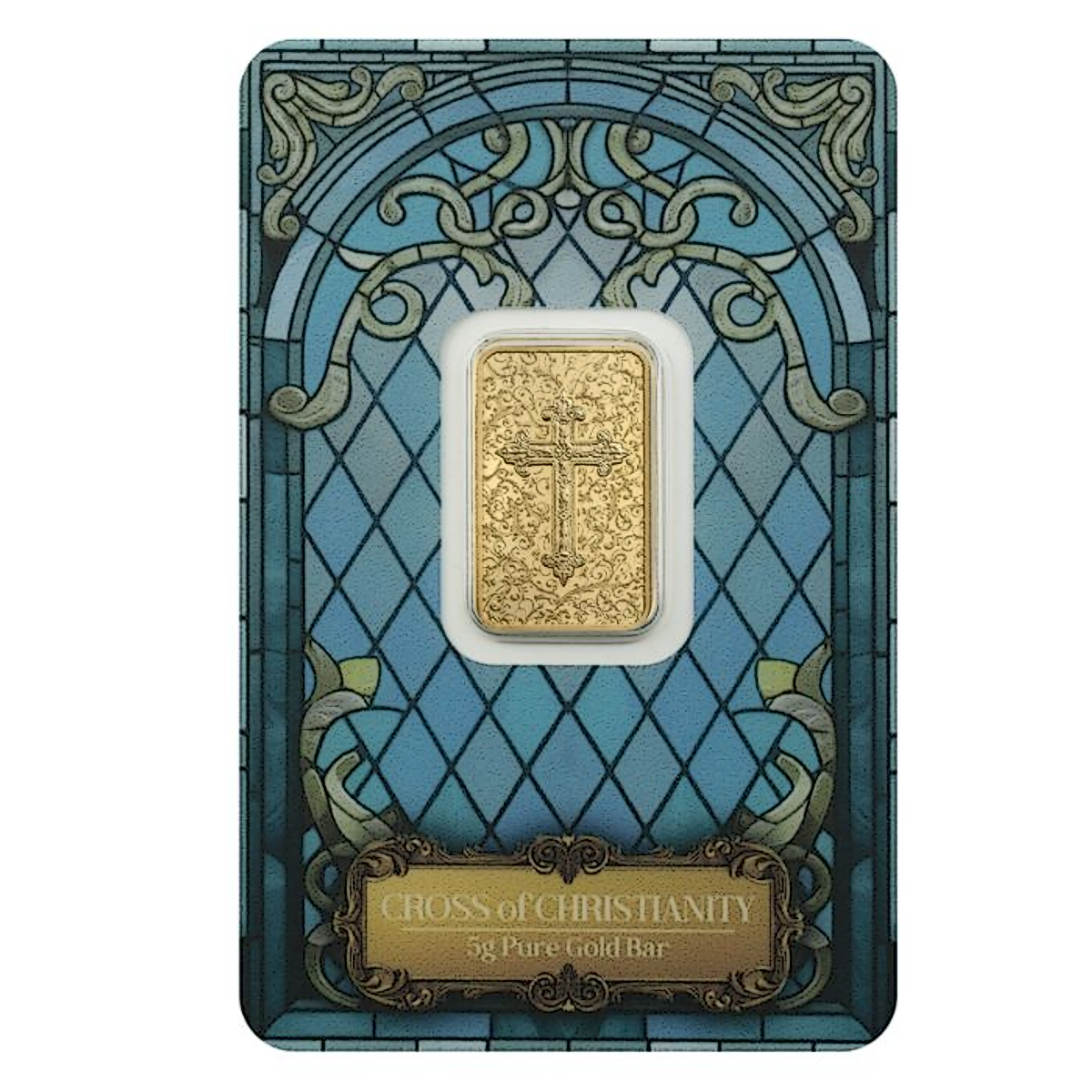 Buy 5 Gram PAMP Swiss Christian Cross Gold Proof Bar
