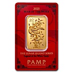 Buy 2025 1 oz PAMP Lunar 'Year of the Snake' Gold Bar