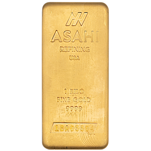 Buy 1 Kilogram Asahi Refining Gold Bullion Bar