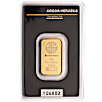 Buy 10 Gram Argor-Heraeus Kinebar Gold Bullion Bar