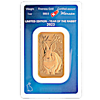 Buy 2023 1 oz Argor-Heraeus Lunar Rabbit Gold Bar