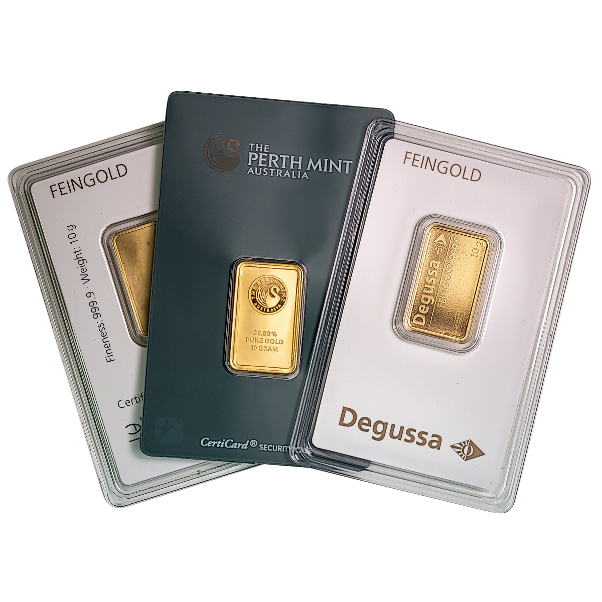 Buy 10 Gram Pre-Owned Gold Bullion Bar - Various Brands