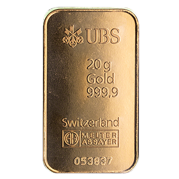 Gold Bar - Various Brands - LBMA - 20 g | LBMA accredited