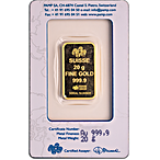 Buy 20 Gram PAMP Swiss Pre-Owned Gold Bullion Bar