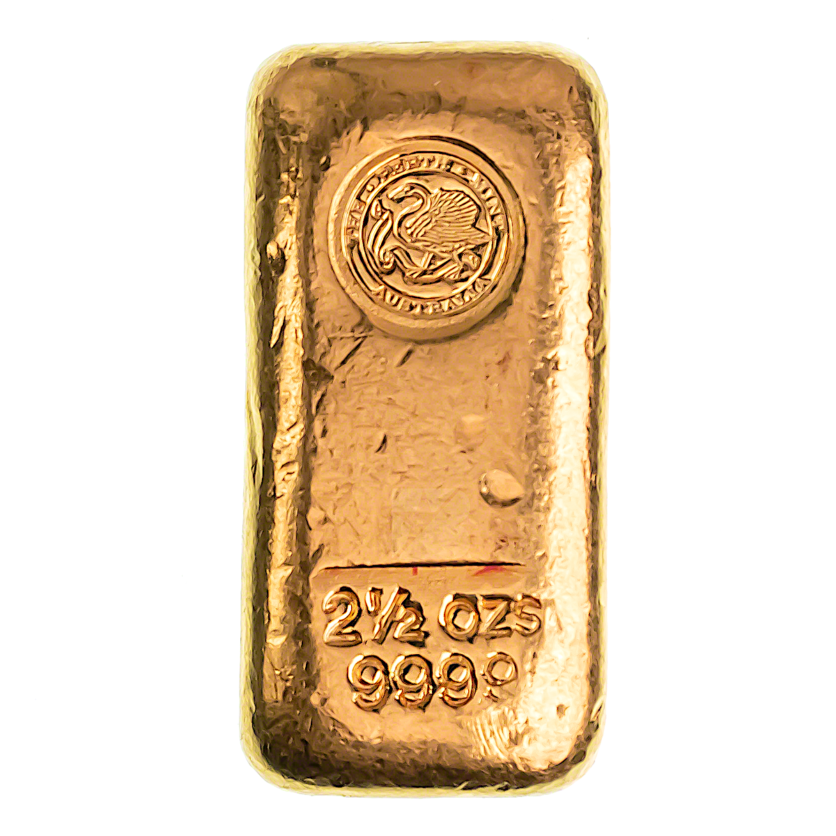 Buy 2.5 oz Perth Mint Cast Gold Bullion Bar