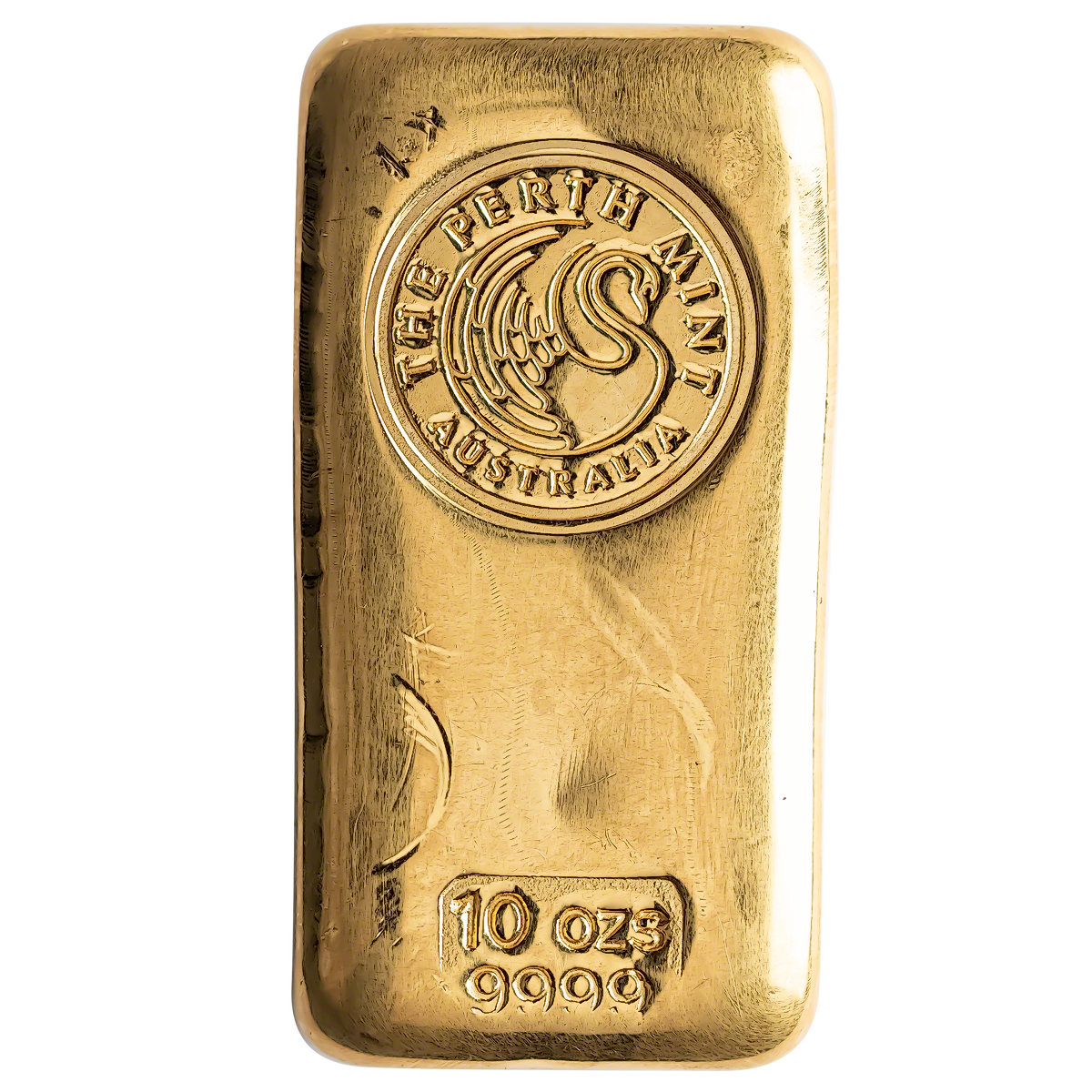 Buy 10 oz Perth Mint Cast Gold Bullion Bar