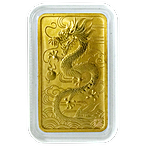 Buy 2018 1 oz Perth Mint Gold Dragon Rectangular Bullion Bar
