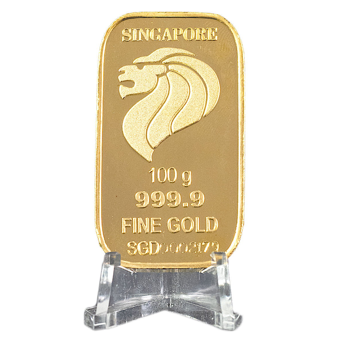 100 gram Singa Gold Bar