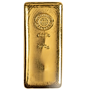 300 gram Tanaka Gold Bullion Bar - Total 300 grams Gold