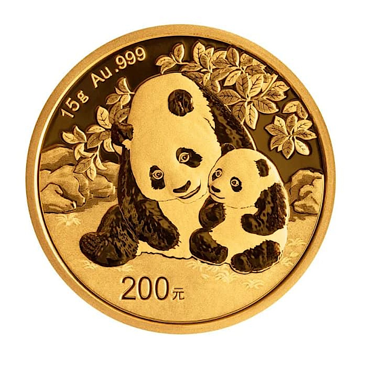 Buy 2024 15 Gram Chinese Gold Panda Bullion Coin