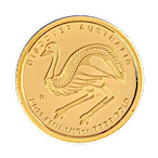 Australian Gold Emu 2011 - Circulated in Good Condition - 1/10 oz