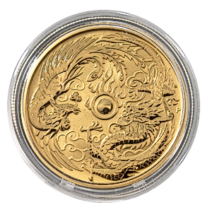 2018 1 oz Australian Gold Dragon and Phoenix Coin (Pre-Owned in Good ...