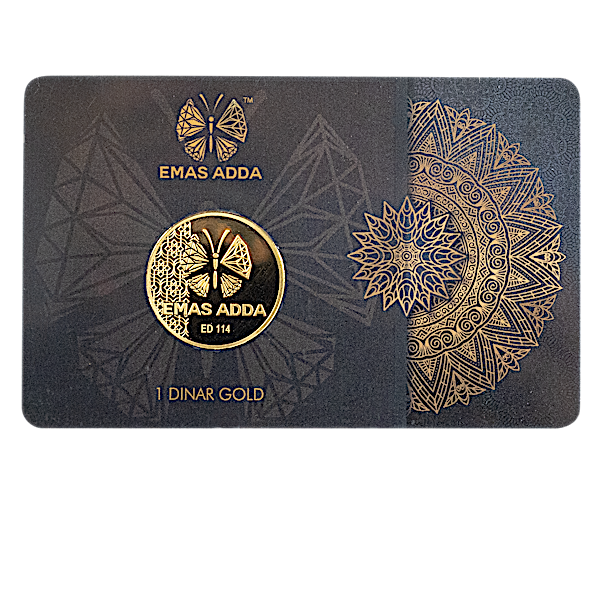 1 Dinar Gold Coin (Various Brands) - Total 4.25 grams Gold