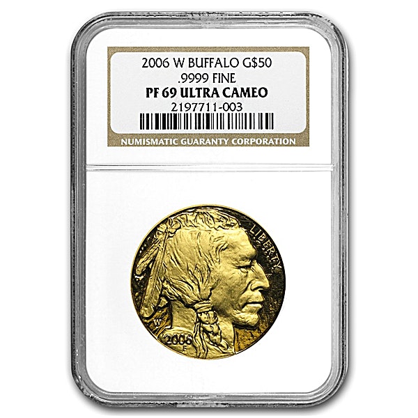 American Gold Buffalo 2006 - Graded PF 69 by NGC - 1 oz