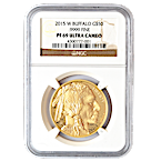 Buy 2015 1 oz Gold Buffalo Proof Coin - Graded PF 69 by NGC