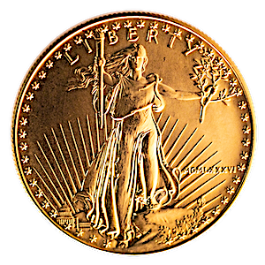 1986 1 oz American Gold Eagle Coin