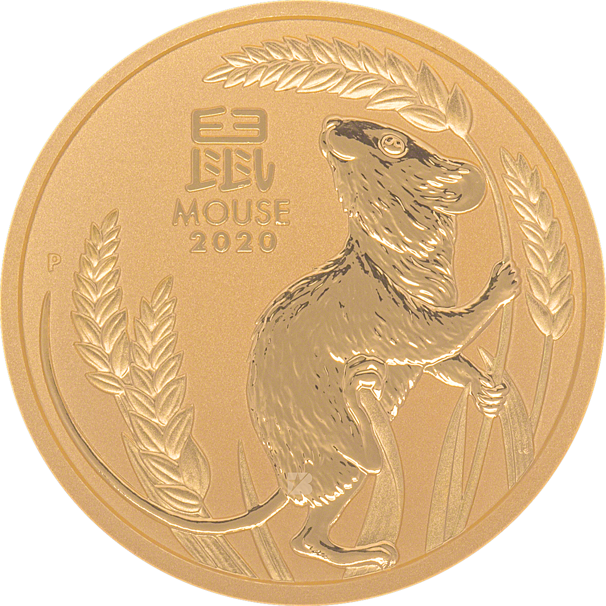Gold bullion Lunar coin - 1/2 oz | 2020 Year of the Mouse