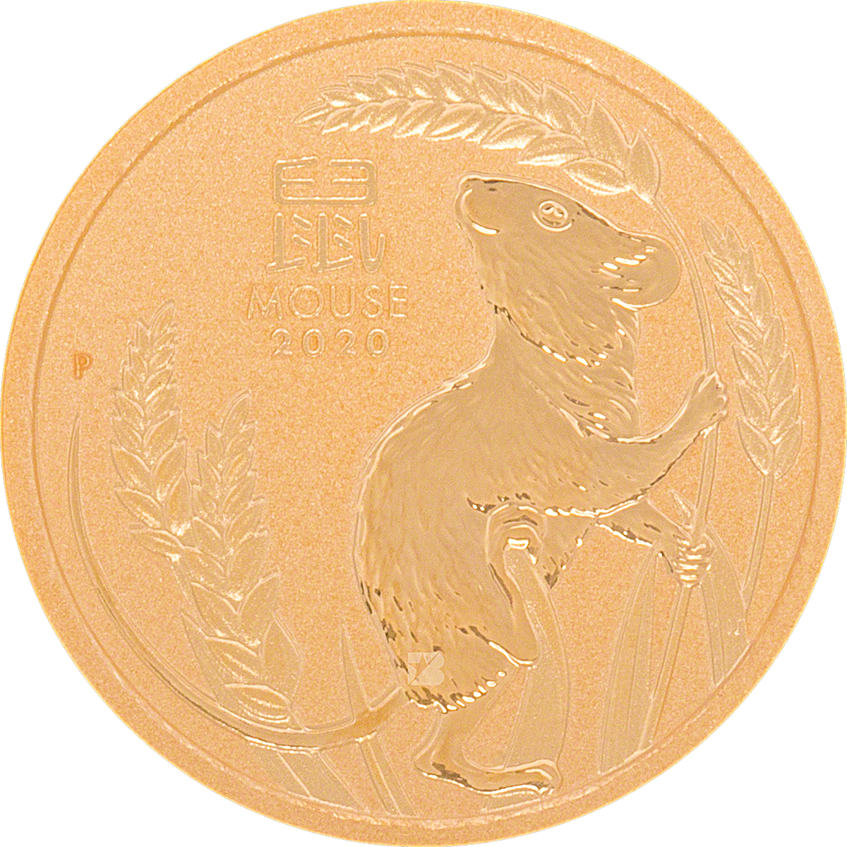 Perth Mint gold Lunar Mouse – 2020 | 1/20 oz Gold coin