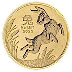 Buy 2023 1/2 oz Australian Lunar Rabbit Gold Coin