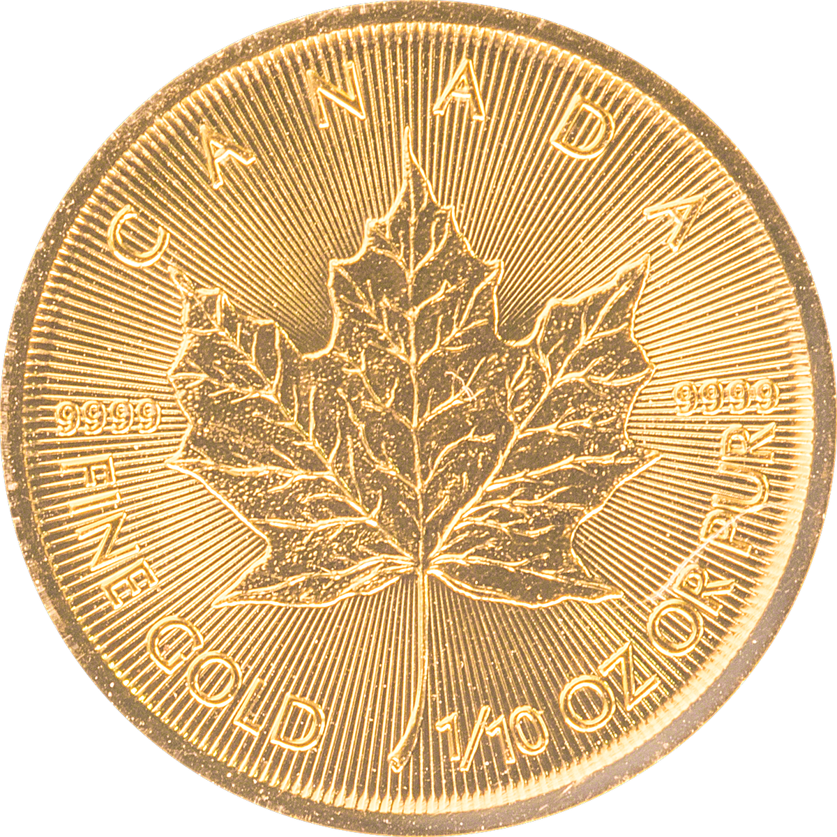 RCM Gold Maple 2020 - 1/10 oz | Canadian gold in Singapore
