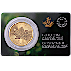 Canadian Gold Maple 2022 - Single Sourced Mine - 1 oz