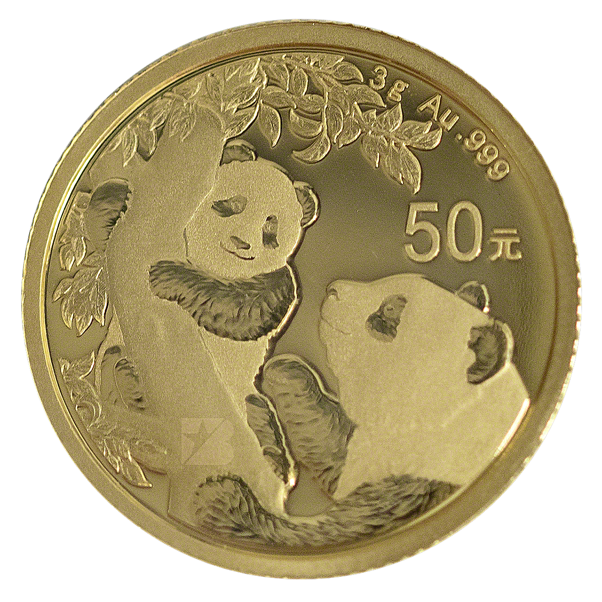 Chinese Gold Panda 2021 - 3 g - BullionStar Singapore